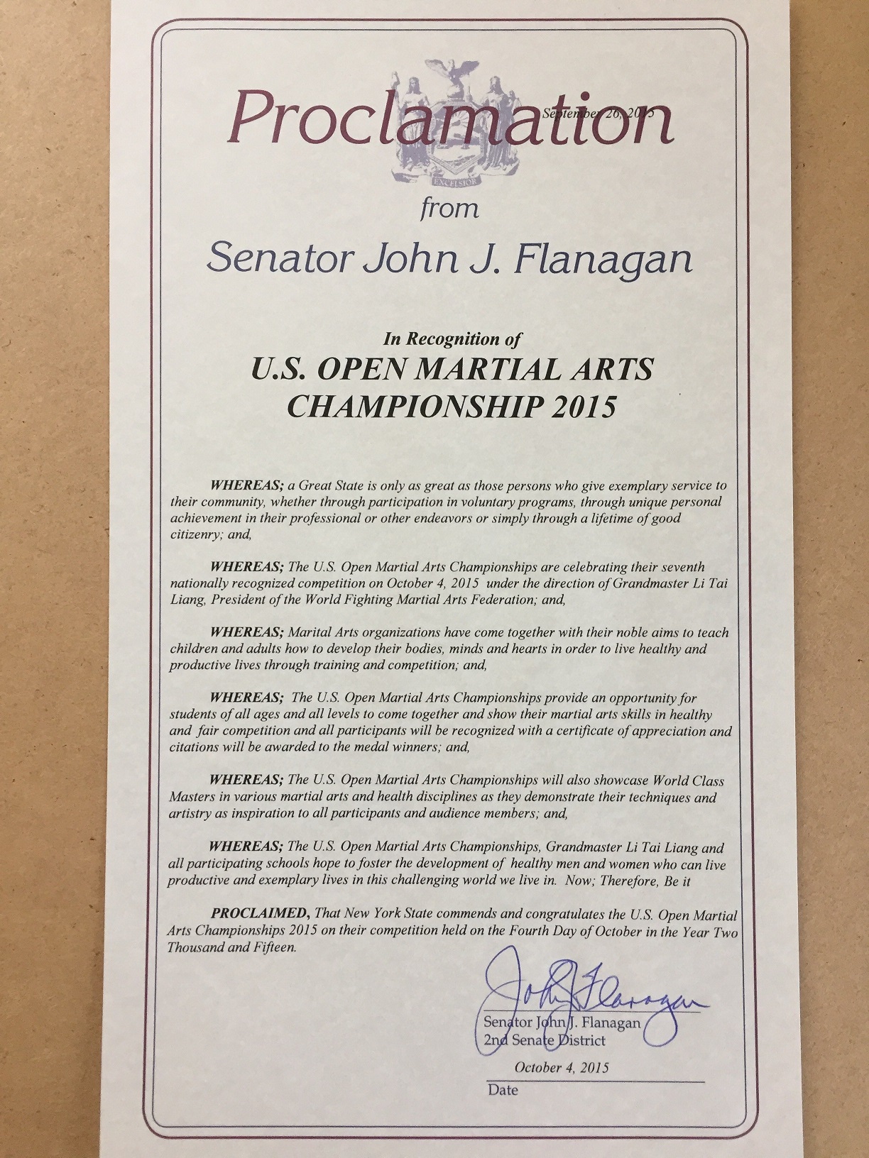 Public Relations | World Fighting Martial Arts Federation